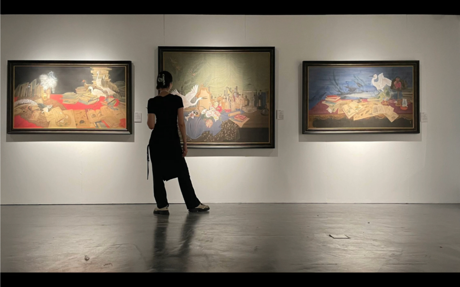 中国美术学院毕业展——国画作品《学院派》系列