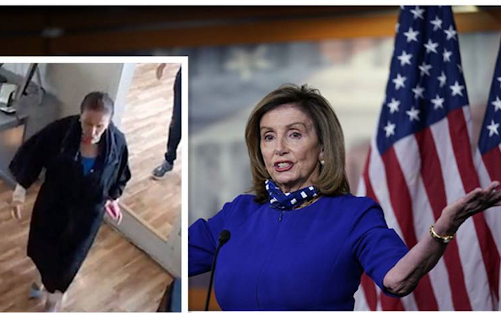 违规视频循环放!“特朗普迷妹”记者会开场白骂了佩洛西三分钟