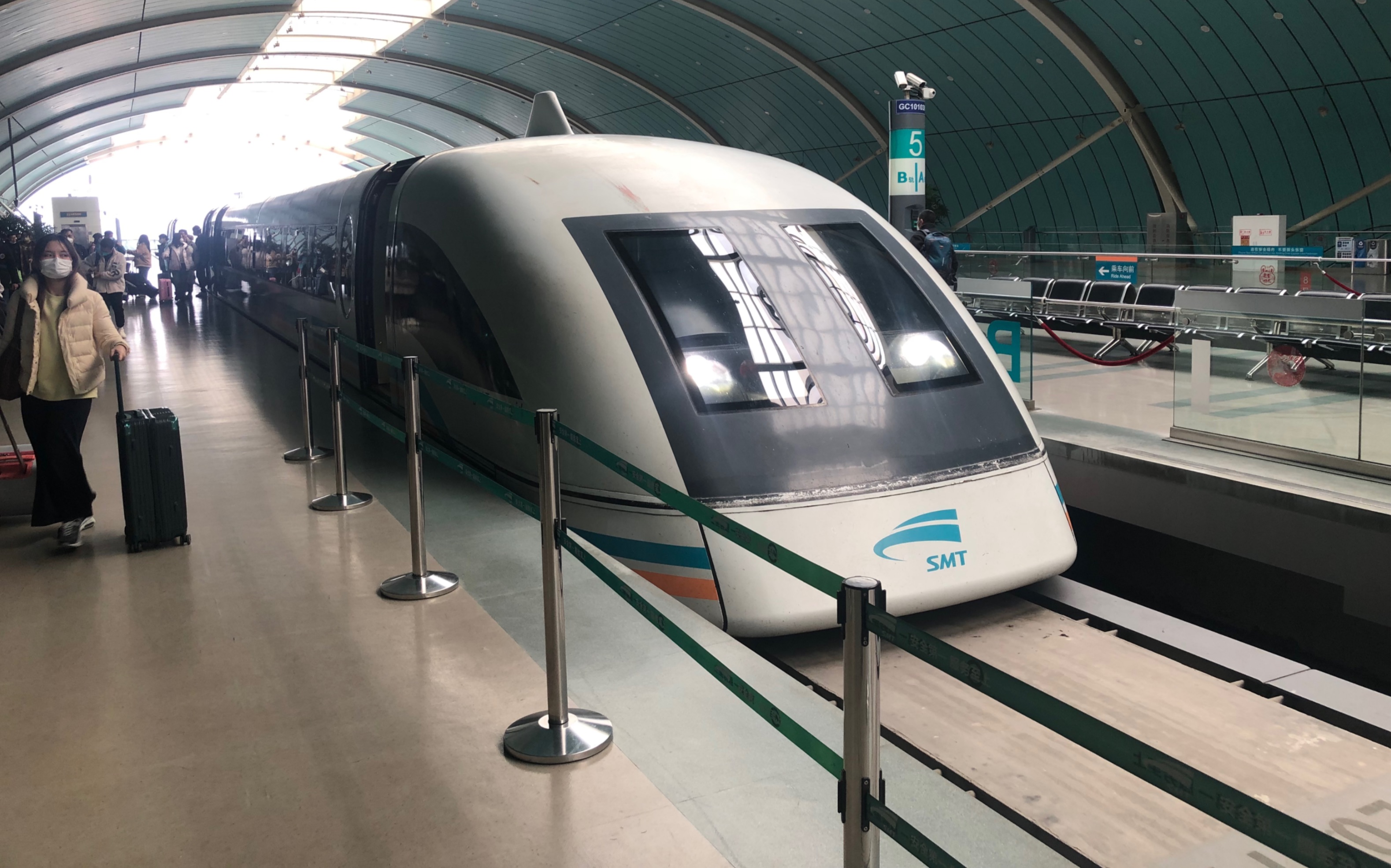 上海磁悬浮全程原速原声侧边视角展望(浦东国际机场-龙阳路)