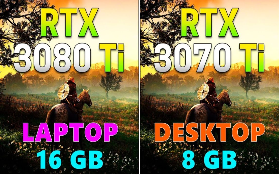 ...RTX 3070Ti 8G(桌面端) 显卡对比(1440P分辨率测试,CPU为i9-12900K)