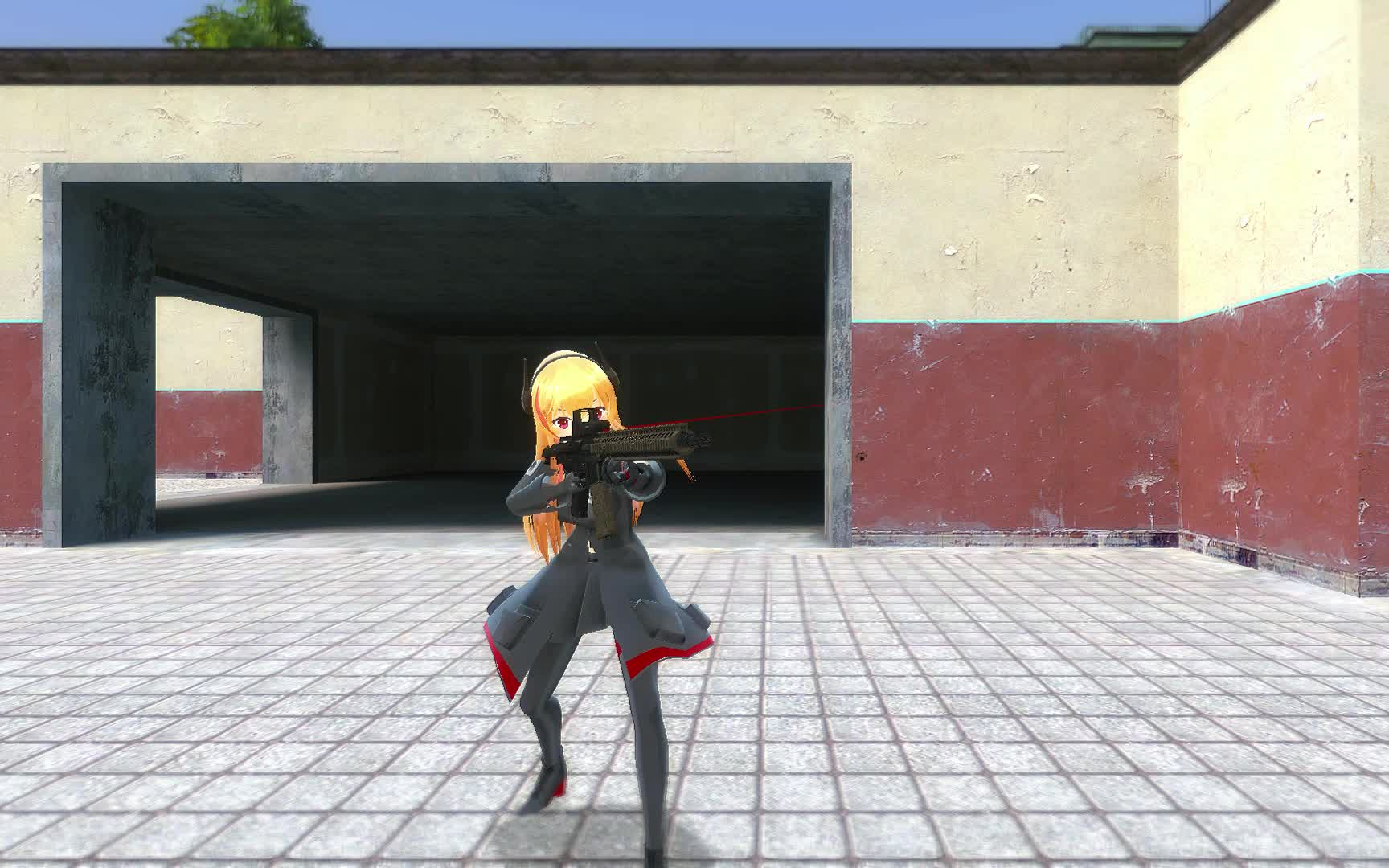 GMOD第三人称视角M4 SOPMODII