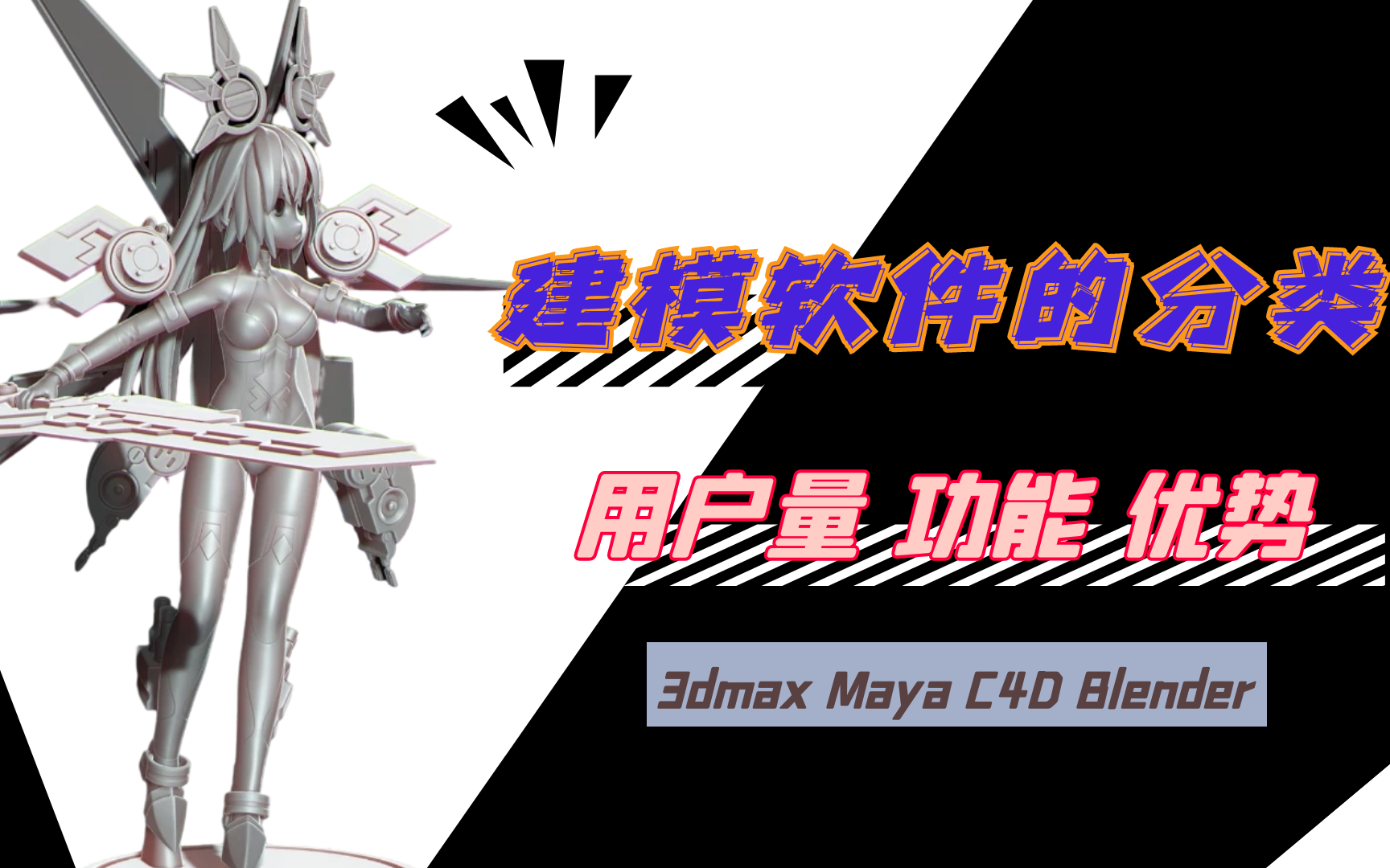 3d建模软件的具体认识,这些软件你知道几个?