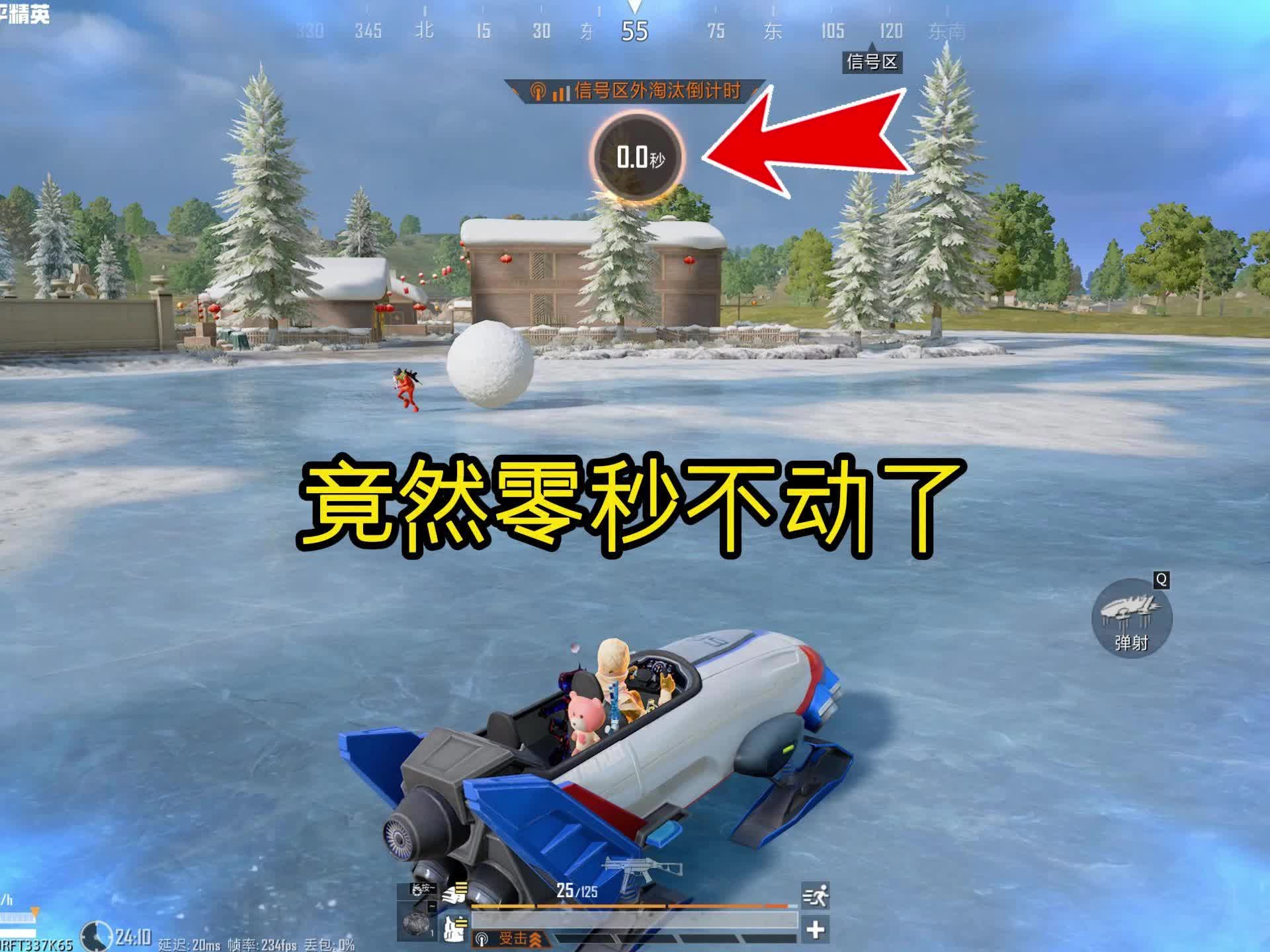 ...和平精英PC模拟器 #怼友们来和平玩雪 #和平精英雪战到底#和平精...