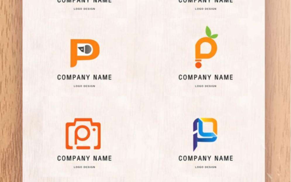 用字母P做logo变形设计,有你喜欢的吗?