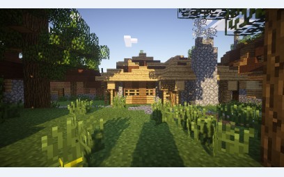 【青盏蓝颜】我的世界·Minecraft光影水反效果展示