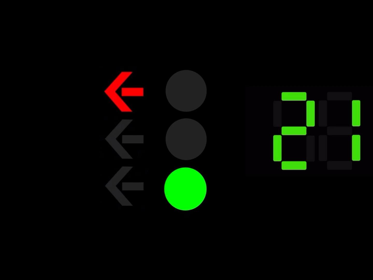 某一处的红绿灯模拟