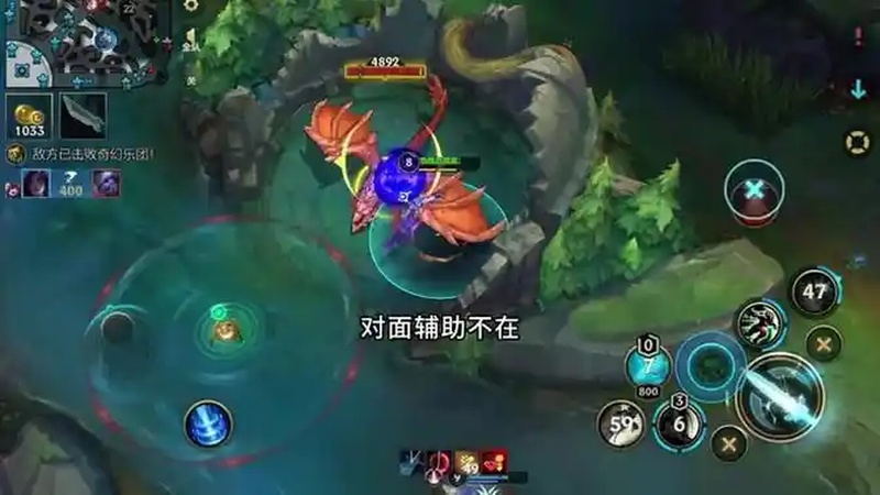 LOL手游锐雯打野出装符文在视频最后