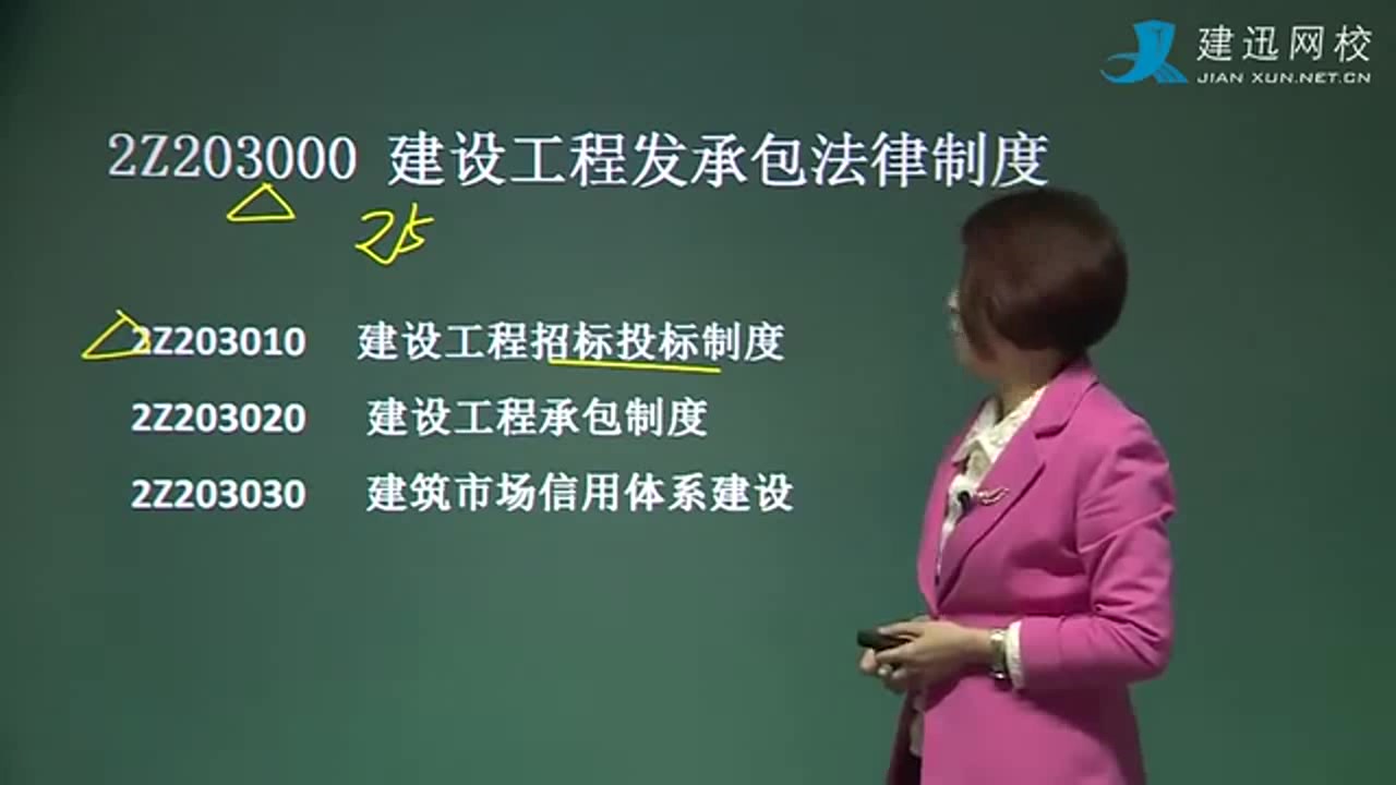 2019二级建造师法规相关知识文玉课程1410建设工程招标投标制度1