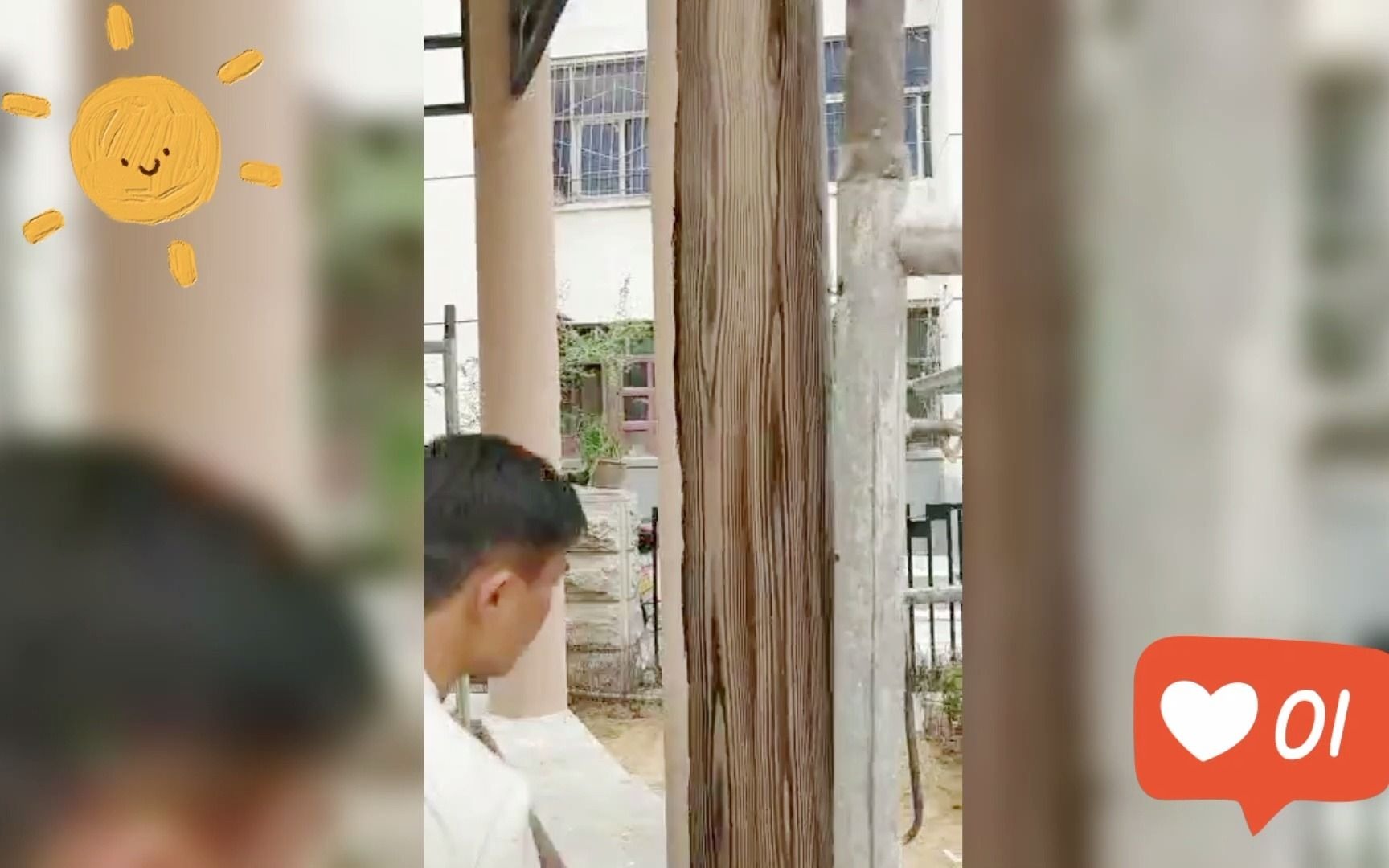 钢结构上做木纹漆工艺~室外仿木纹漆施工教学视频!专业木纹漆稻草漆...