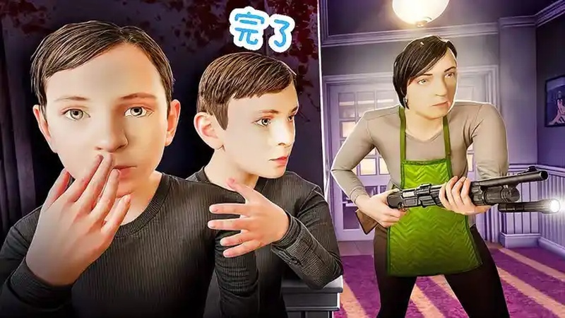 盖瑞模组:铁憨憨好不容易逃了出去,又被老妈发现并轻松抓住!