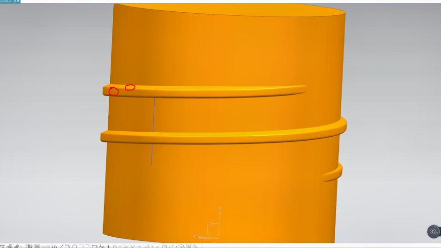 UG建模--瓶身螺纹