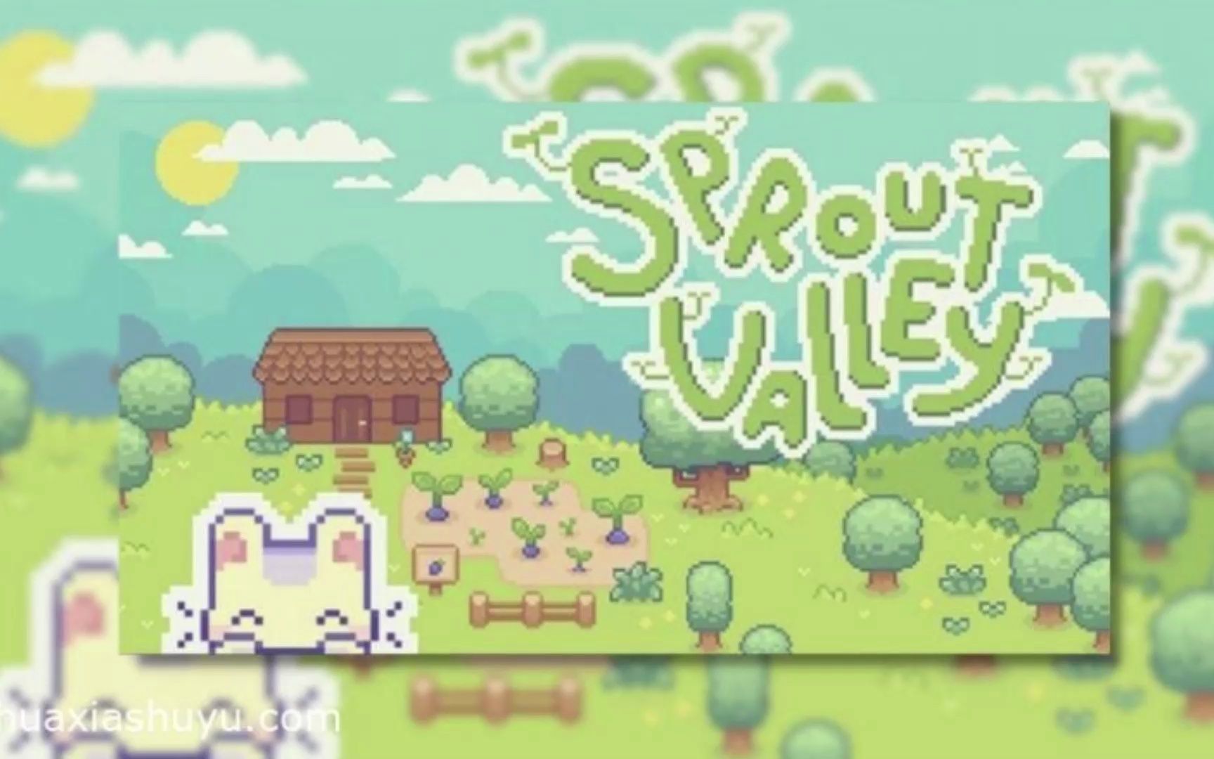 苹果IOS游戏分享:「萌芽谷-Sprout Valley」-猫咪种田生活模拟器,寻找...