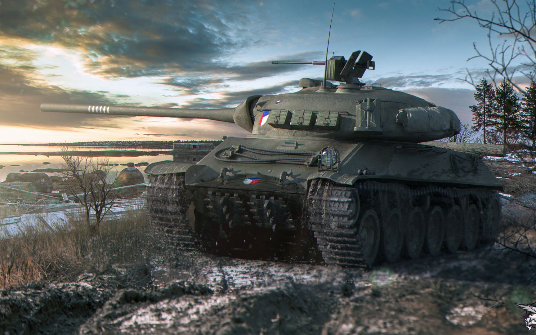 坦克世界 奖励车阿斯特朗雷克斯5连发实战讲解_哔哩哔哩bilibili_WOT