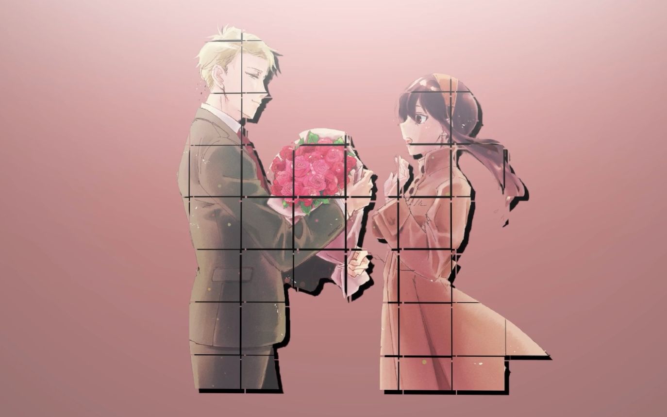 【AE教程】超简单的卡片折叠动画,用我的方式打开间谍过家家!