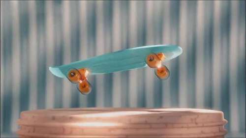 滑板三维动画C4D产品动画OC渲染