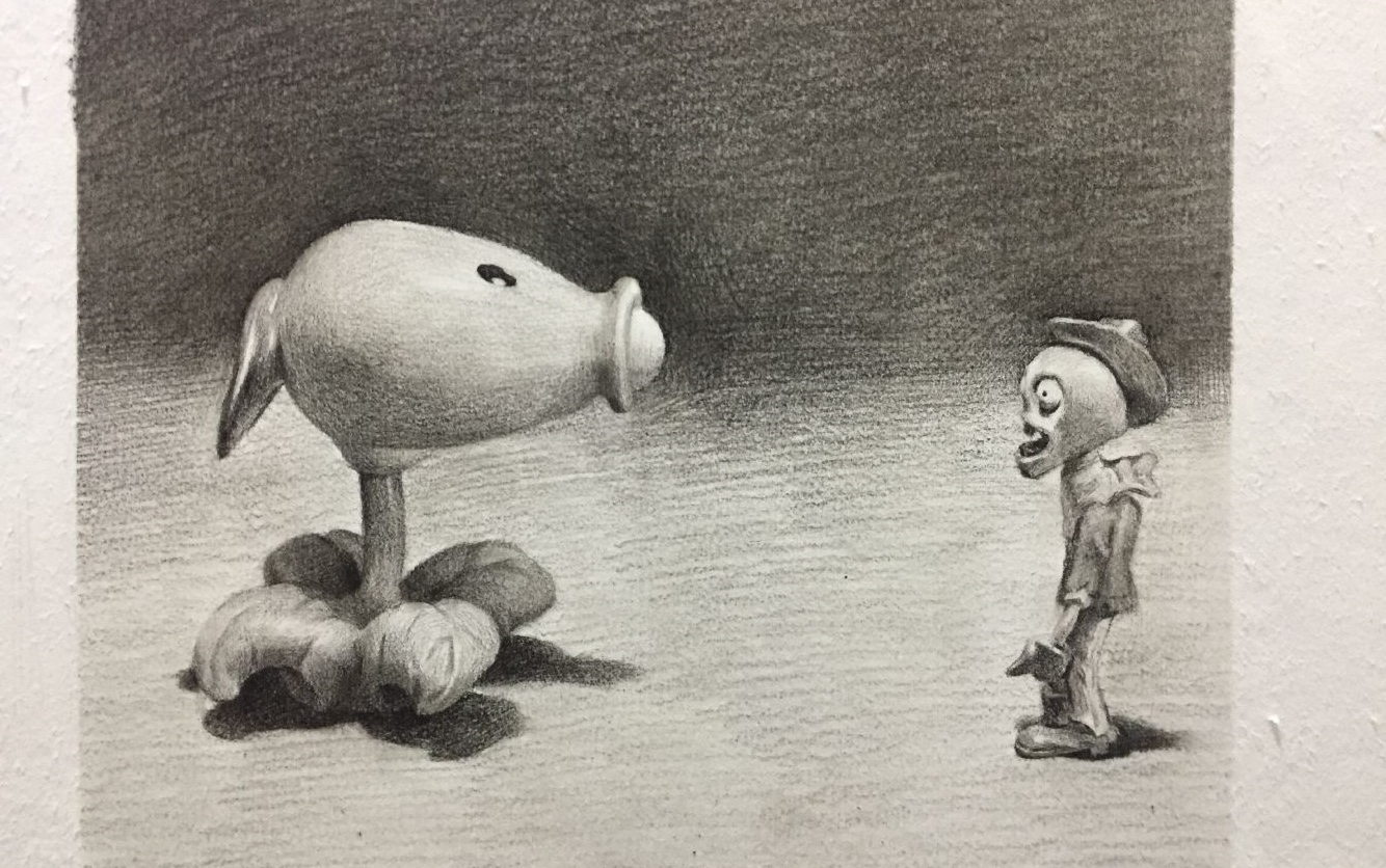 【素描新手联盟】植物大战僵尸大家都玩过吧?但是你知道怎么用一只...