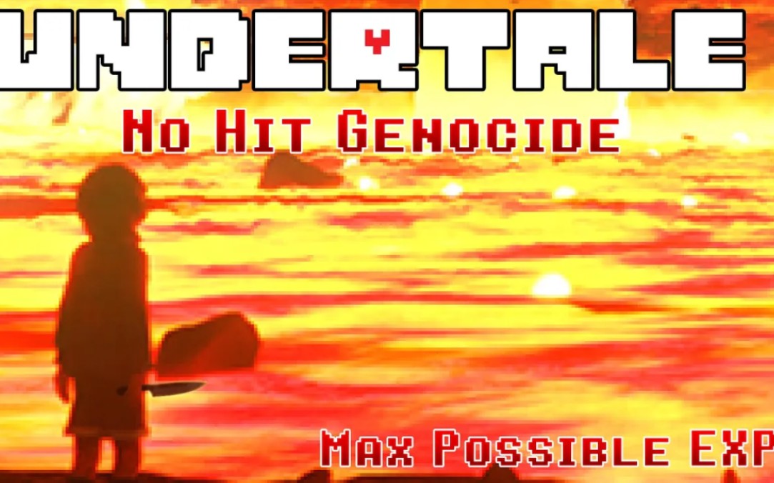 [TAS] Undertale - No Hit Genocide Speedrun (Max Possible EXP)