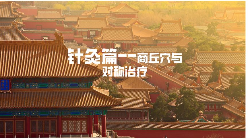 倪海厦--针灸篇117 商丘穴与对称治疗