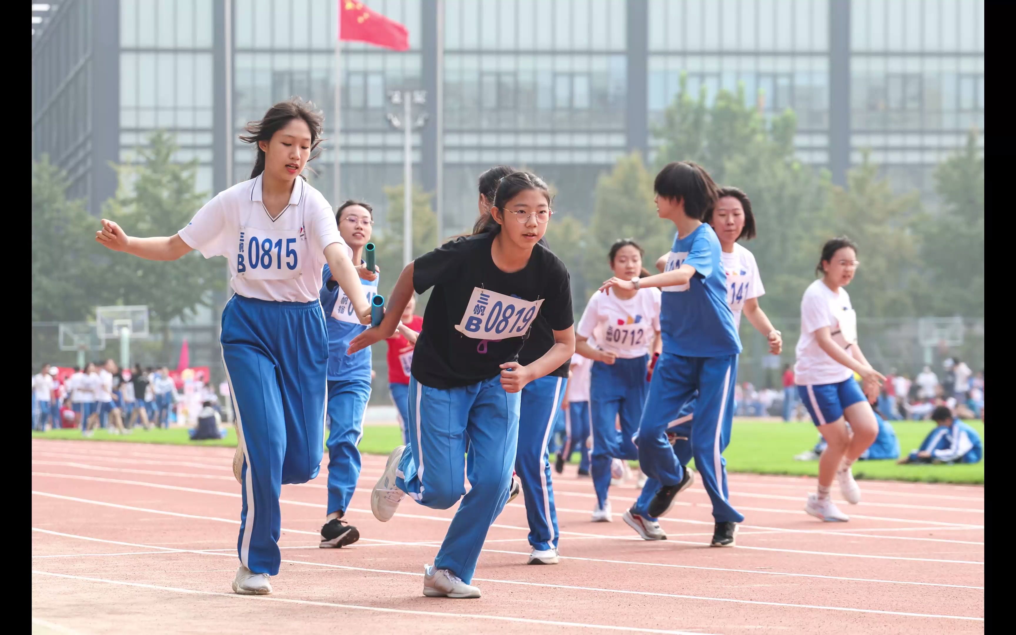 多彩校园 闪亮青春-北京三帆中学2023届初二上期中掠影