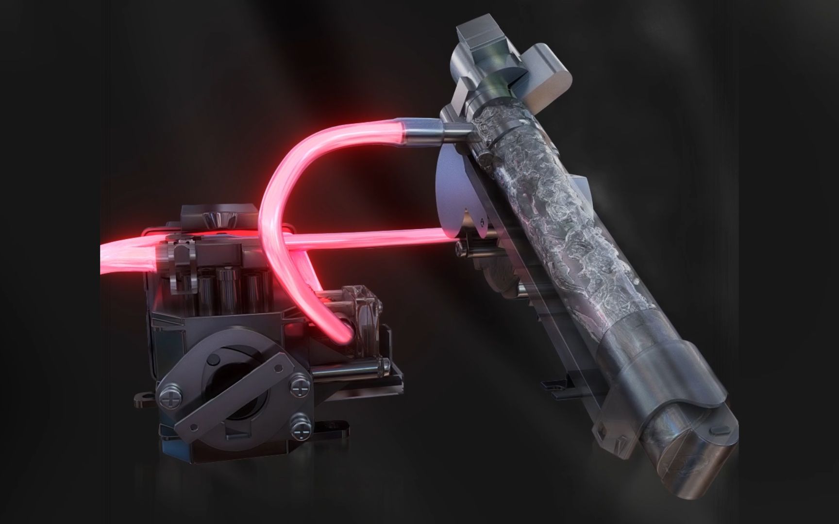 三维流体管道模拟