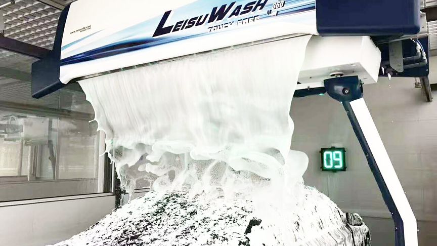 全自动洗车机怎样无人洗车?原理是什么?效果如何?