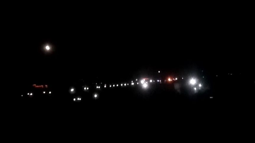 录制月亮变化全过程