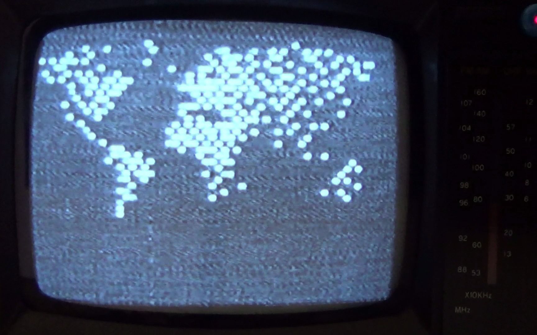 自制模拟信号发射器 接收南斯拉夫电视台