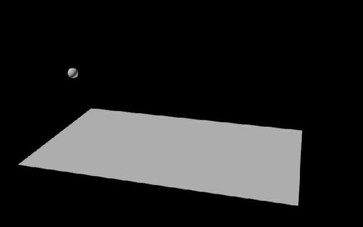 ...3dmax+vray制作的一个学生简单动画作品3d动画之球体运动动画