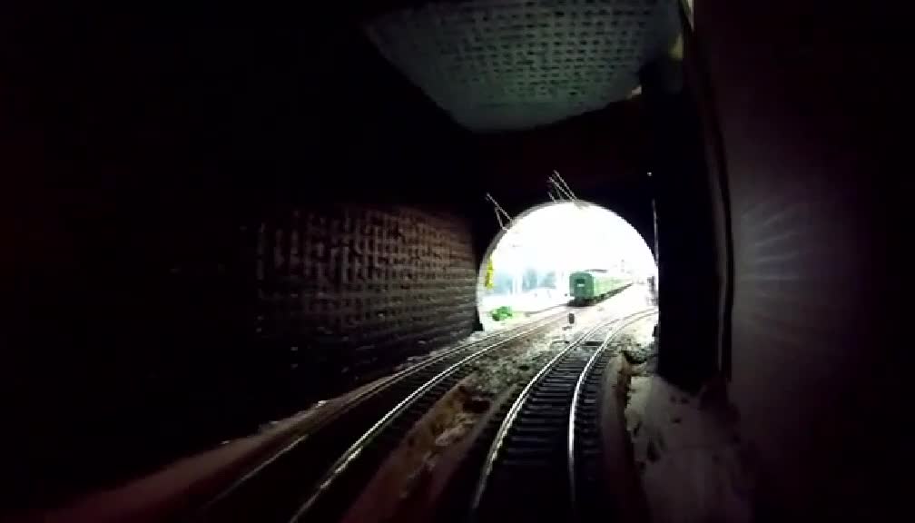 火车模型第一视角