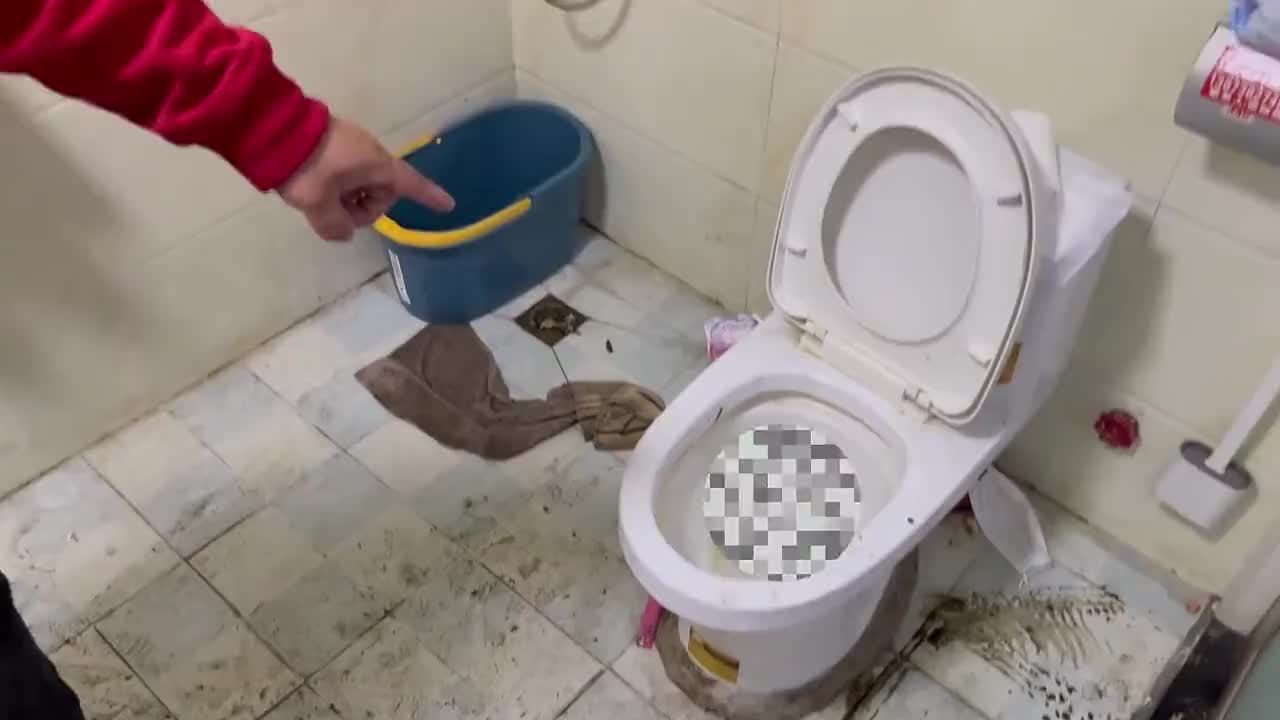 厨房和卫生间共处一室?这样的户型我真是第一次见 #清洁 #清洁妙招 #居家好物