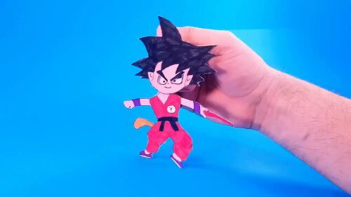 今天我们来制作一个动漫折人偶!