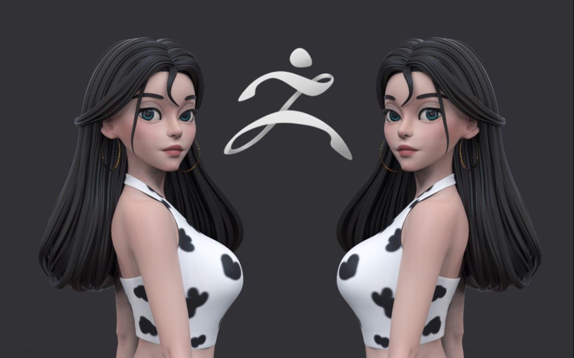 【ZBrush角色建模】有这个技术你会拿去干嘛?从零开始ZBrush完整...