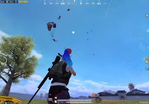 和平精英:看到纸鸢飞行器随便开了两枪,怎么还急眼了