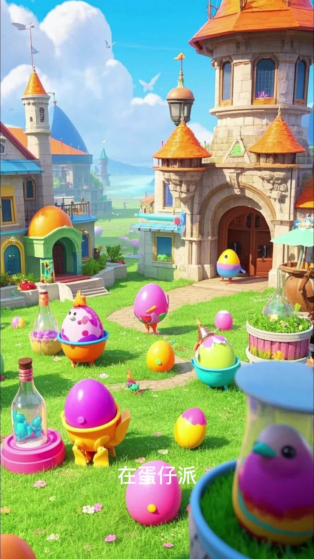 蛋仔派对,风午蛋仔,在信件传递风筝牧场放飞风筝