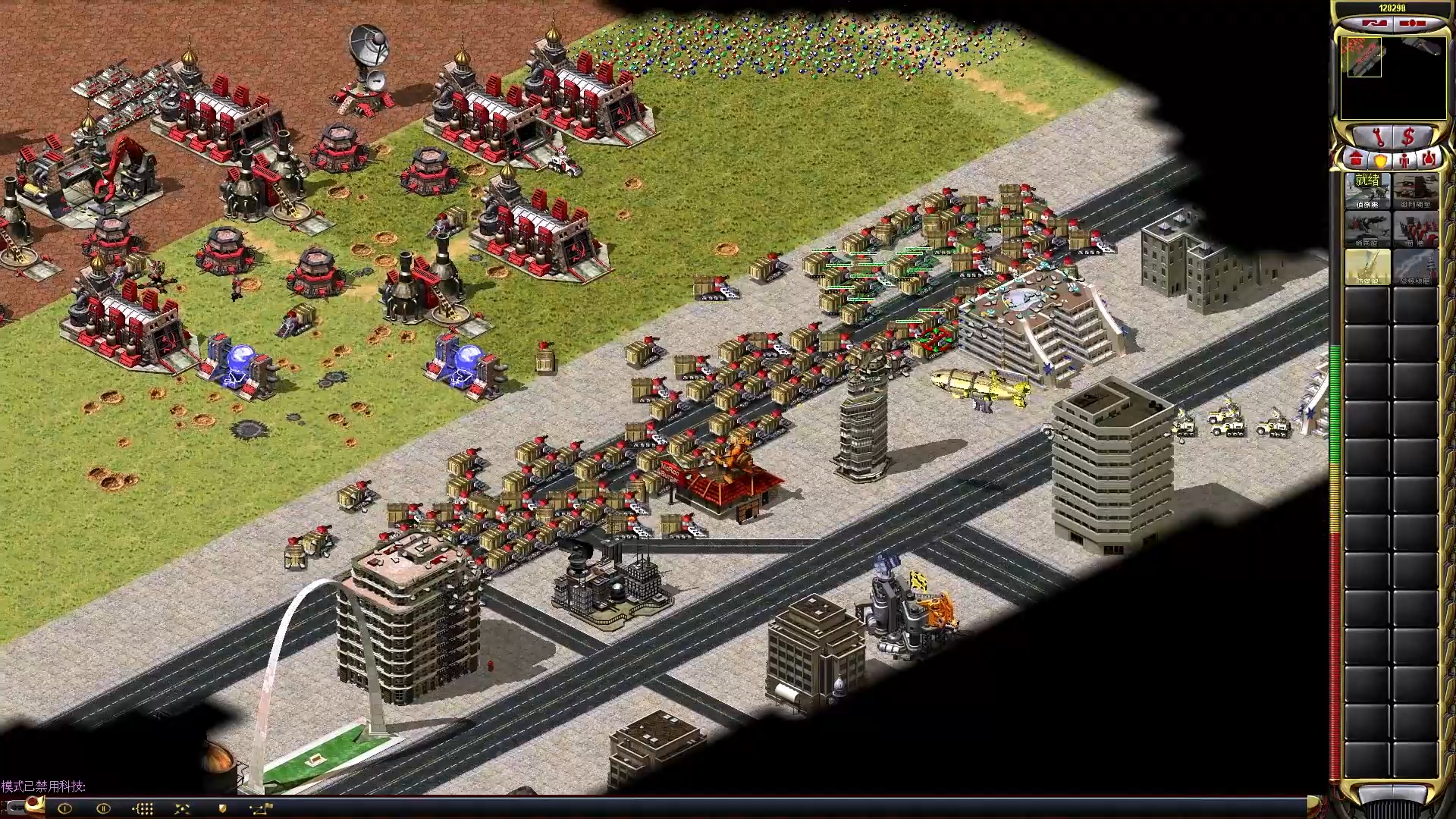 【红警2尤里的复仇任务包:梦魇之城苏军篇】梦境一层:希望