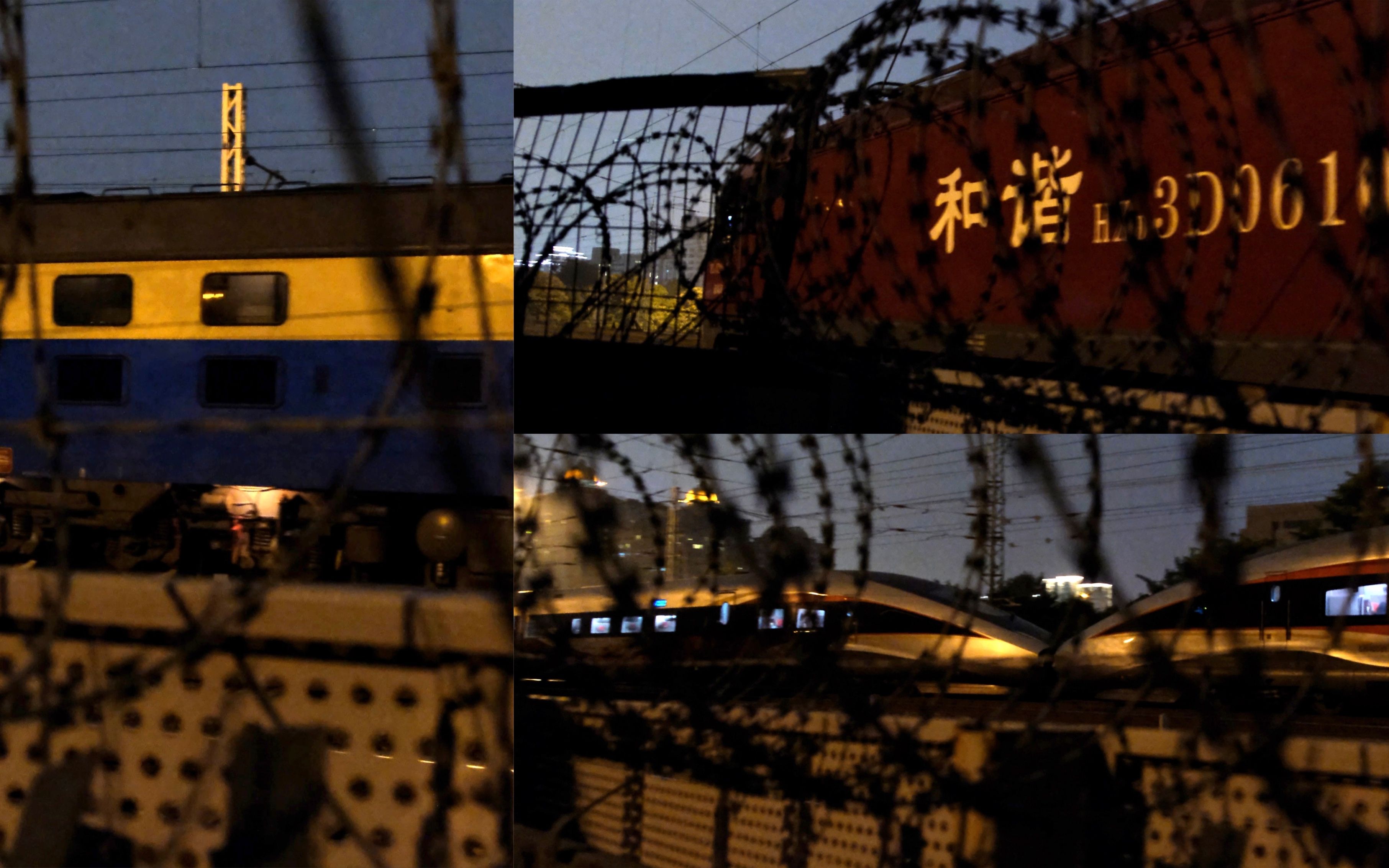 【三个时代的交汇】内燃,电力,高铁,三个时代的列车交汇北京站