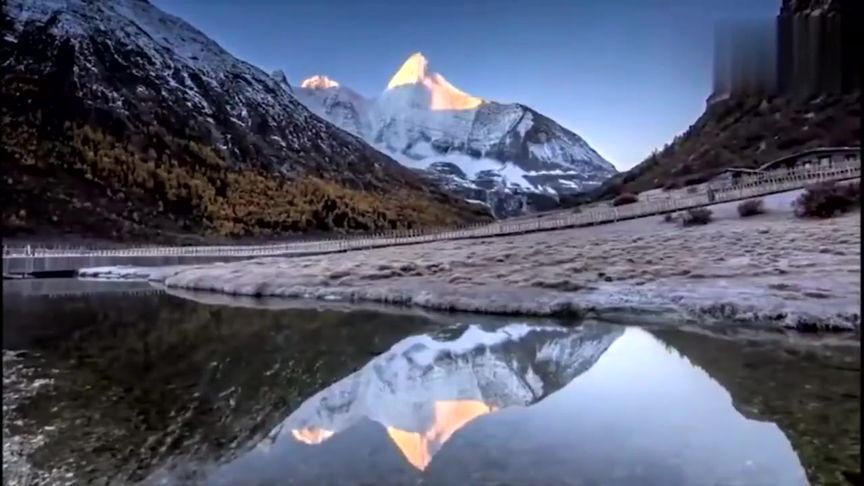 风景:稻城亚丁宣传片,从星辰到白昼,从花海到镜湖,美极了