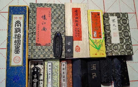 “这次丕锭" 又玄斋,玉犀堂墨开箱,墨的使用体验分享