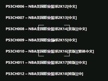 PS3中文游戏全集(官方中文+汉化)260个_单机游戏热门视频