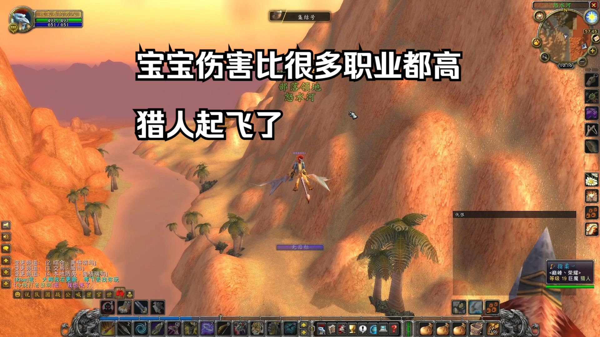 魔兽世界plus现阶段猎人最强最拉风的3个宝宝_哔哩哔哩bilibili_魔兽世界
