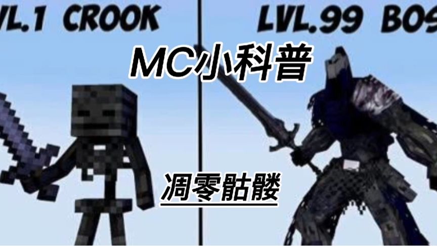 我的世界凋零骷髅的介绍!