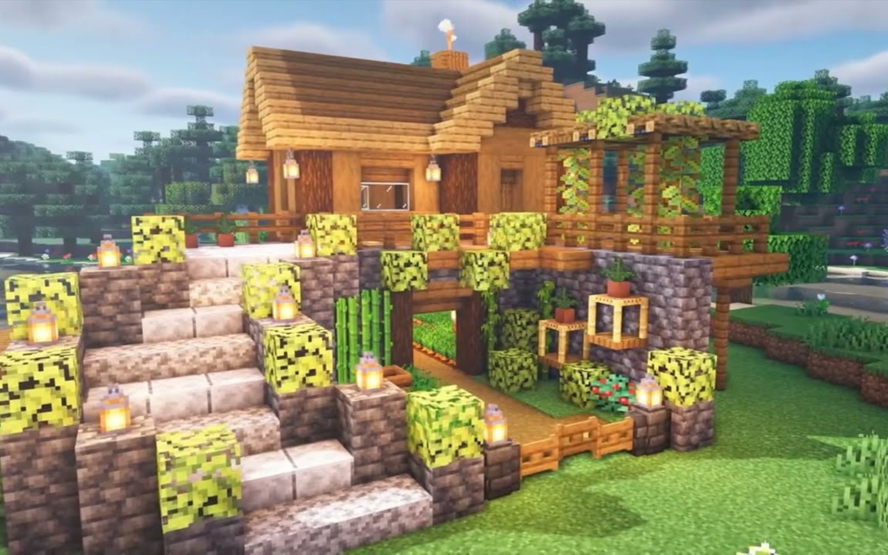 《我的世界》:如何建造木屋|简易生存屋教程