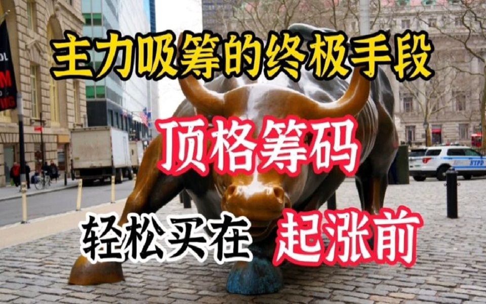 A股:筹码峰,顶格筹码的细节解析,看穿主力吸筹位,买在起涨前