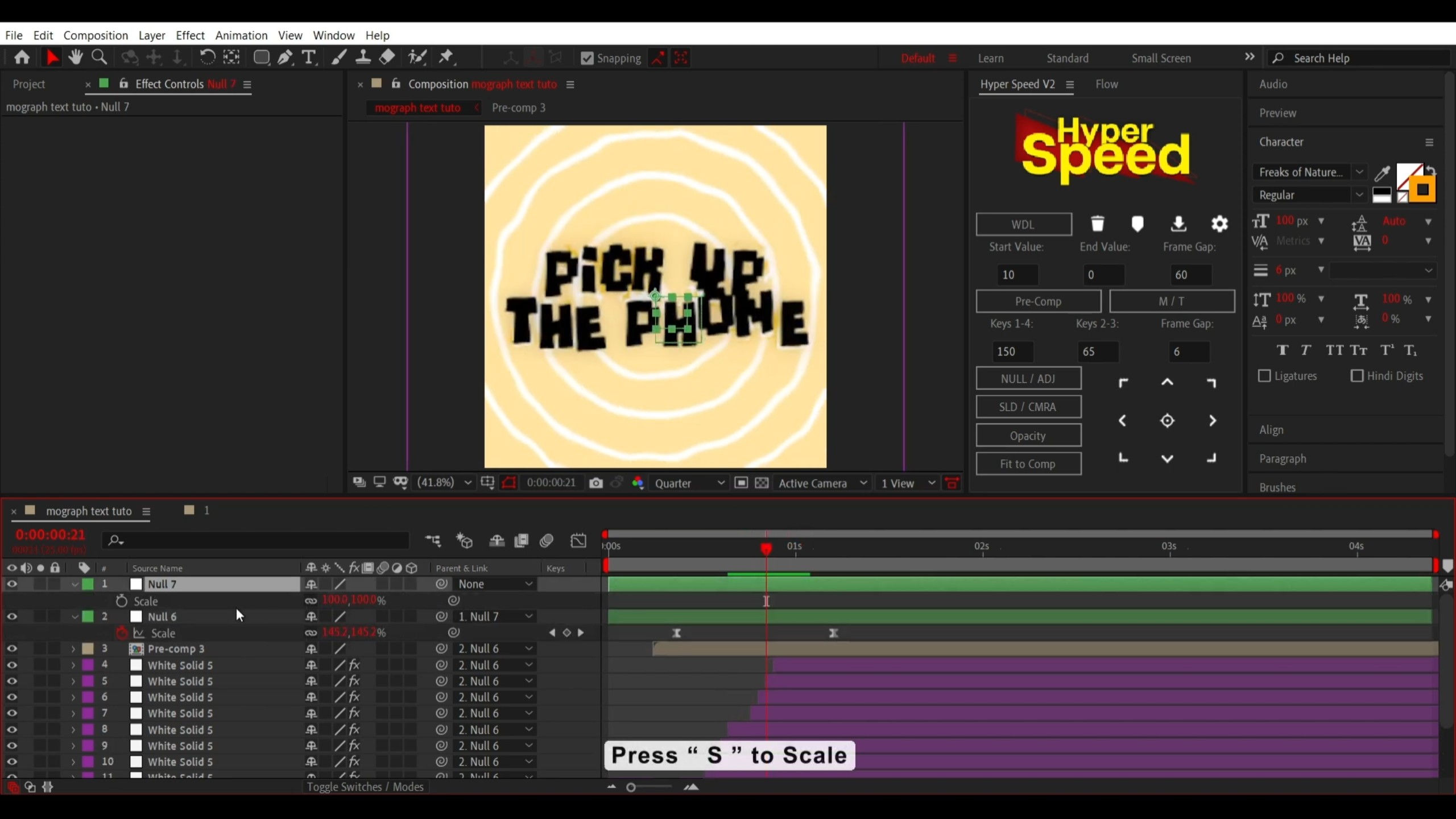 【AE教程】动效制作