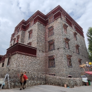 东山上的尕峰峰 