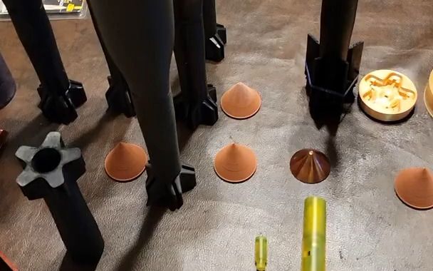 3d打印反坦克火箭弹模型