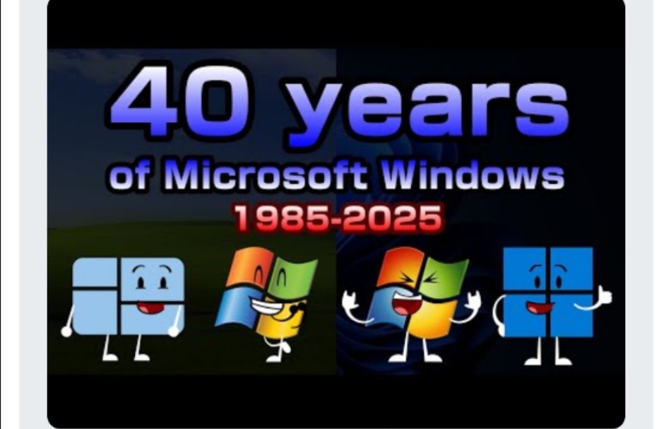 (转载)Windows时间线进化史(1985-2025)