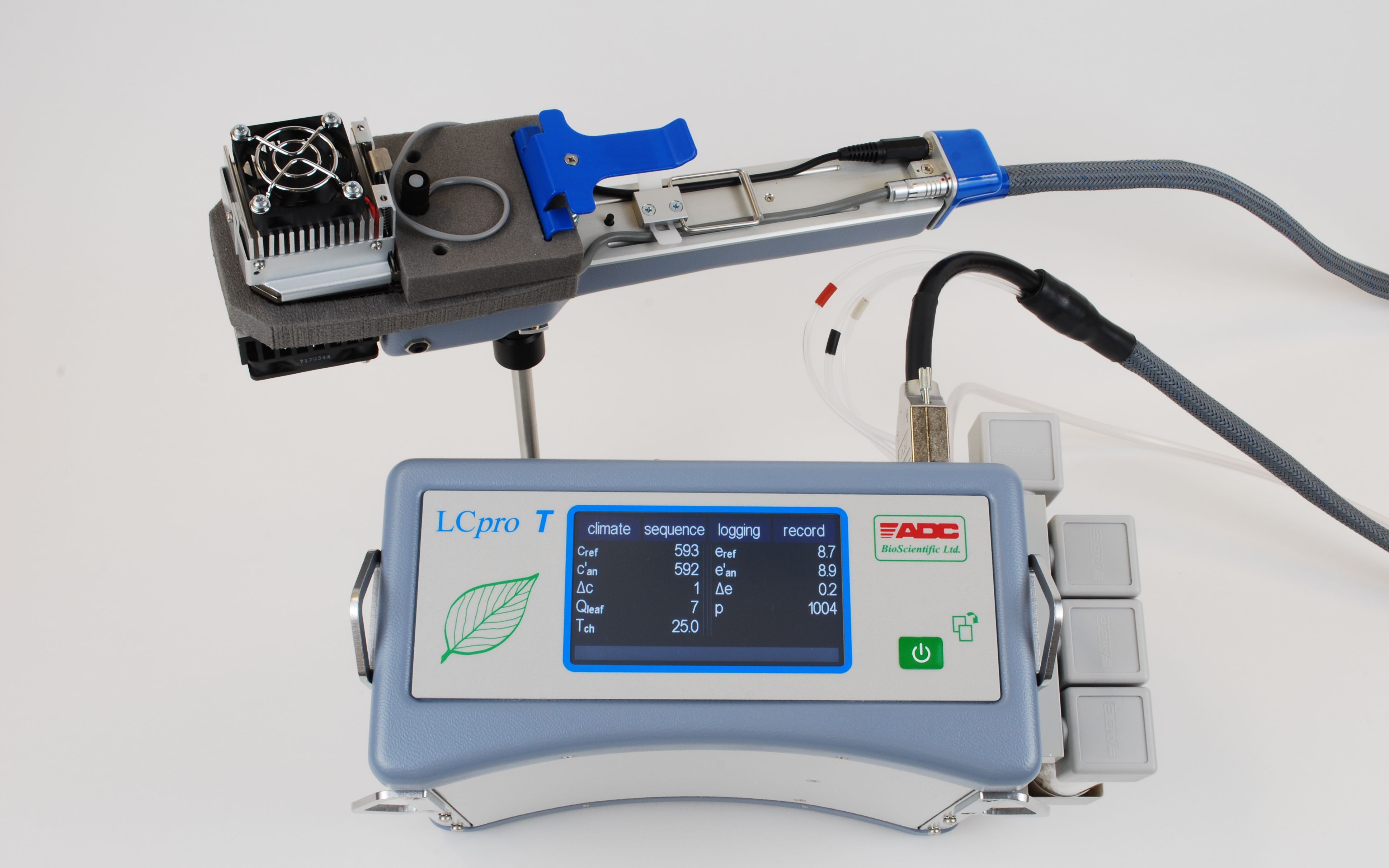 英国ADC公司便携式光合作用仪Lcpro-T操作演示(英文完整版)
