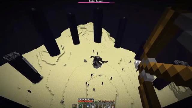 我的世界猎人游戏1v2dream暴击乔治