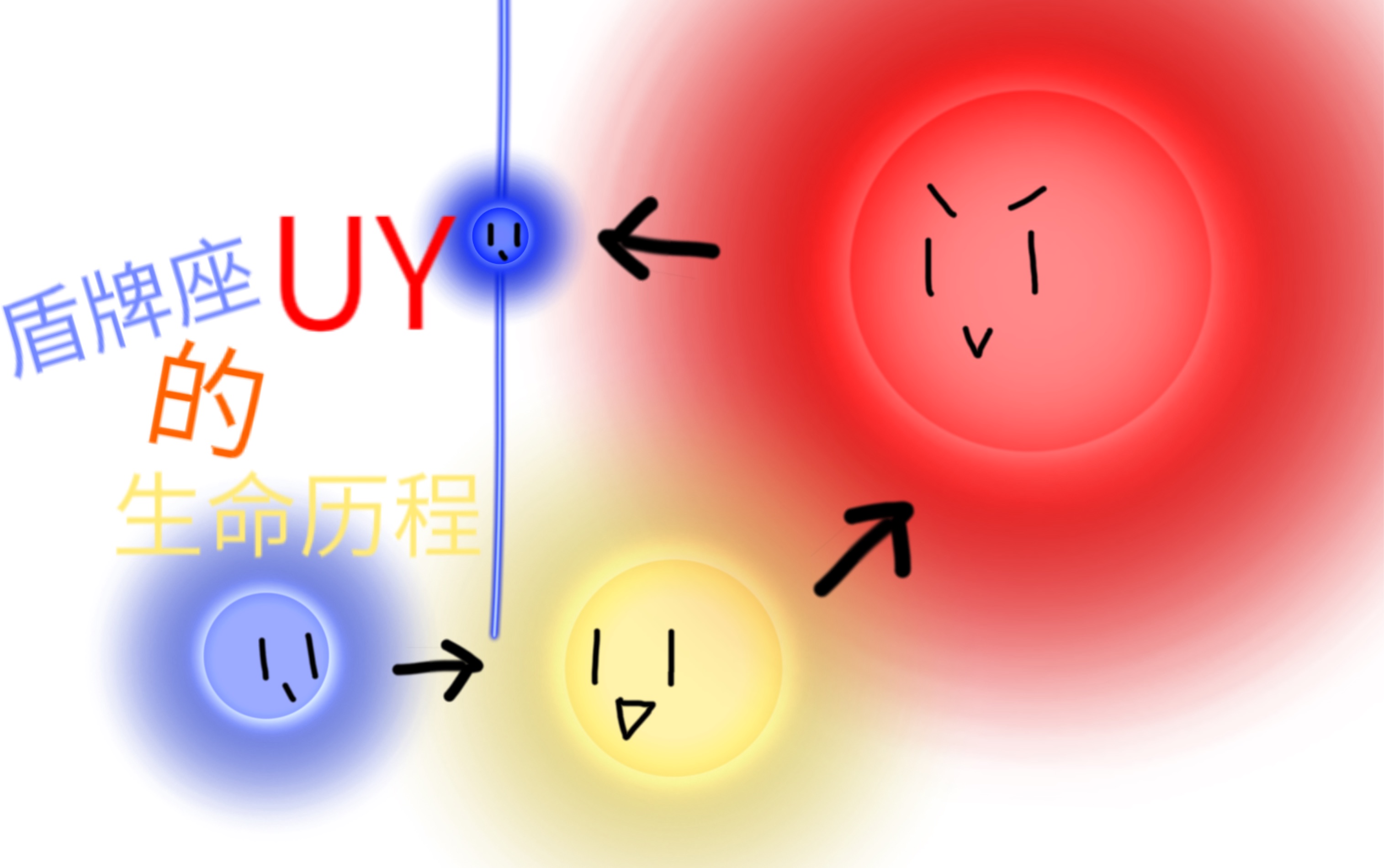 盾牌座UY的生命历程